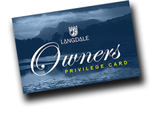 Privilege Card - The Langdale Owners' Club